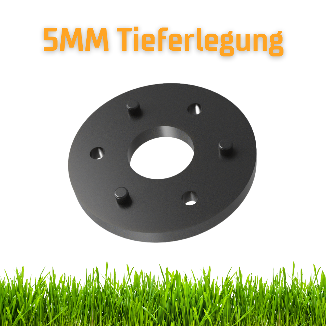 Tieferlegungssatz 5 mm für Navimow H – Adapter zur Schnitthöhen ...